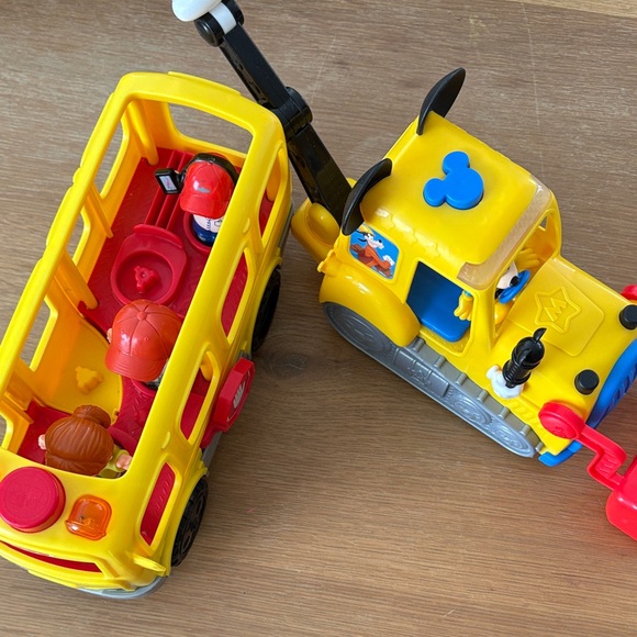 Fisher-Price | Toys | Kids Construction Toy Set Fisher Price And Mickey ...